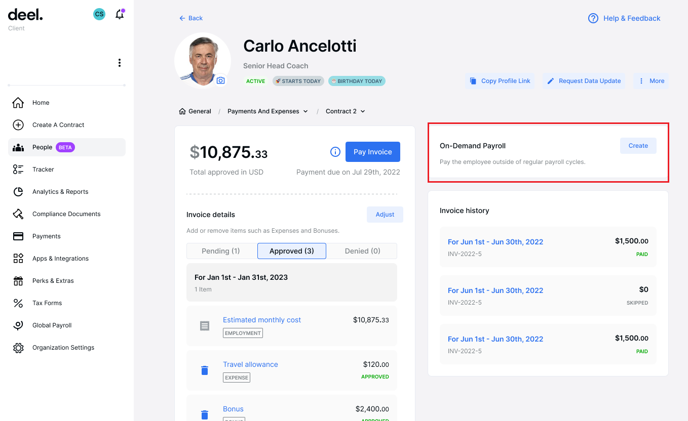 What is off-cycle payroll | Deel